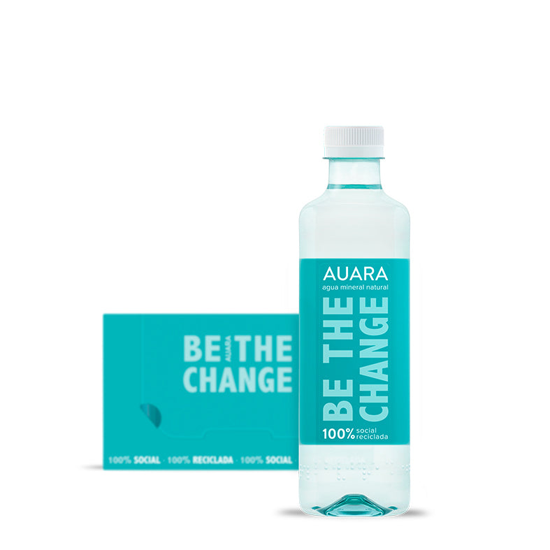 AUARA - Social and sustainable bottled natural mineral water.